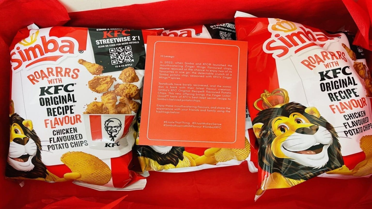 Simba and KFC collaborate in new potato crisps offering | Food Business ...