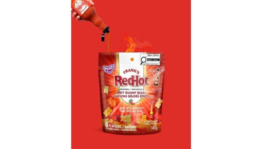 Huer Foods teams up with Frank’s RedHot to launch spicy gummy bears ...